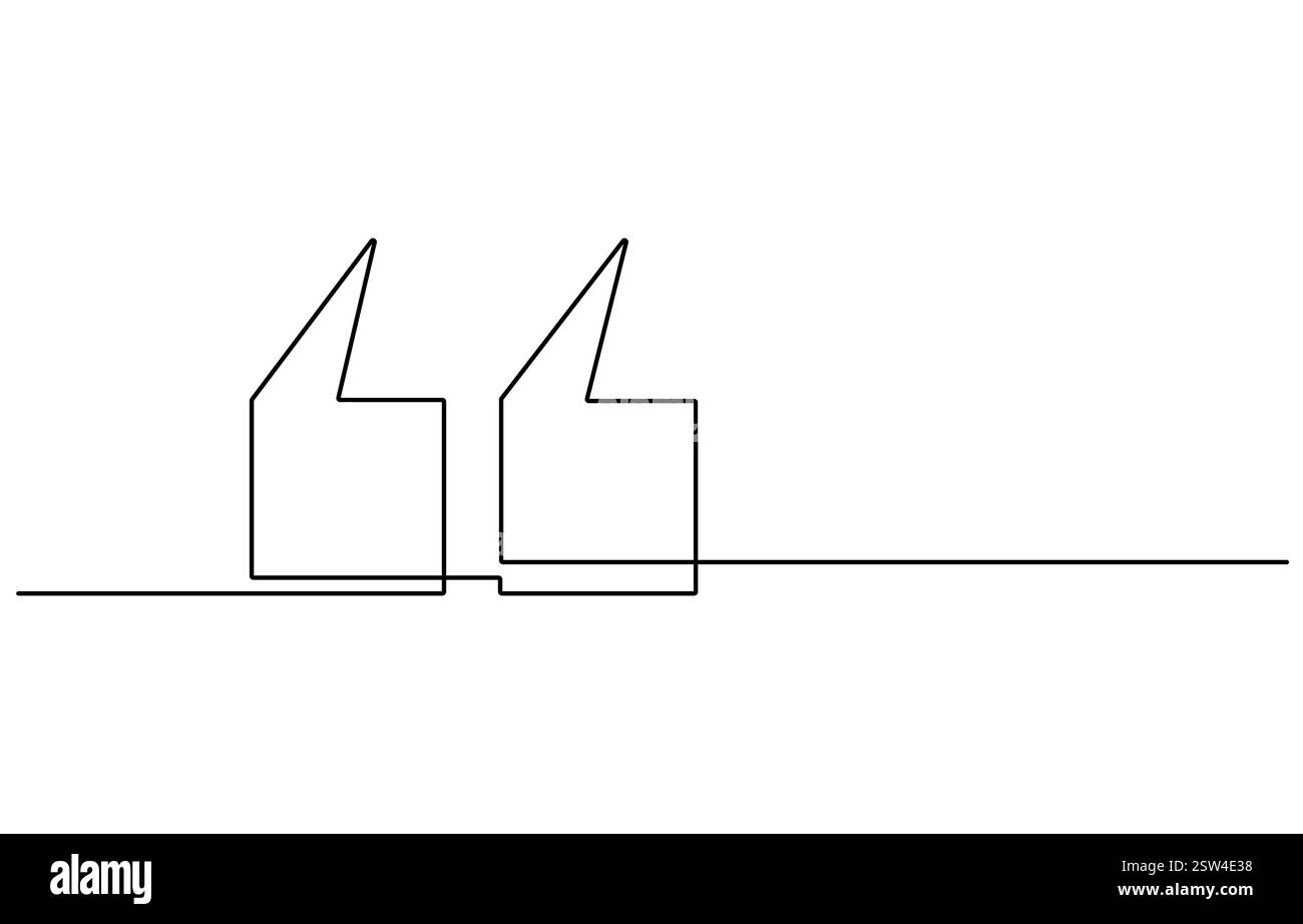 Quote in speech with commas, quotation mark in talk, continuous single ...