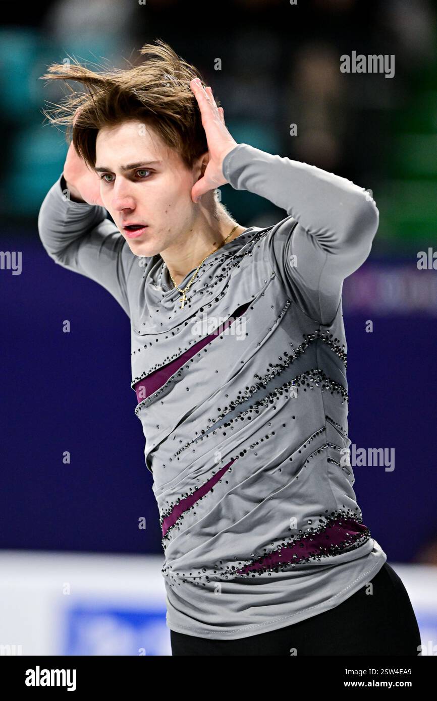 Roman SADOVSKY (CAN), during Men Short Program, at the ISU Four ...