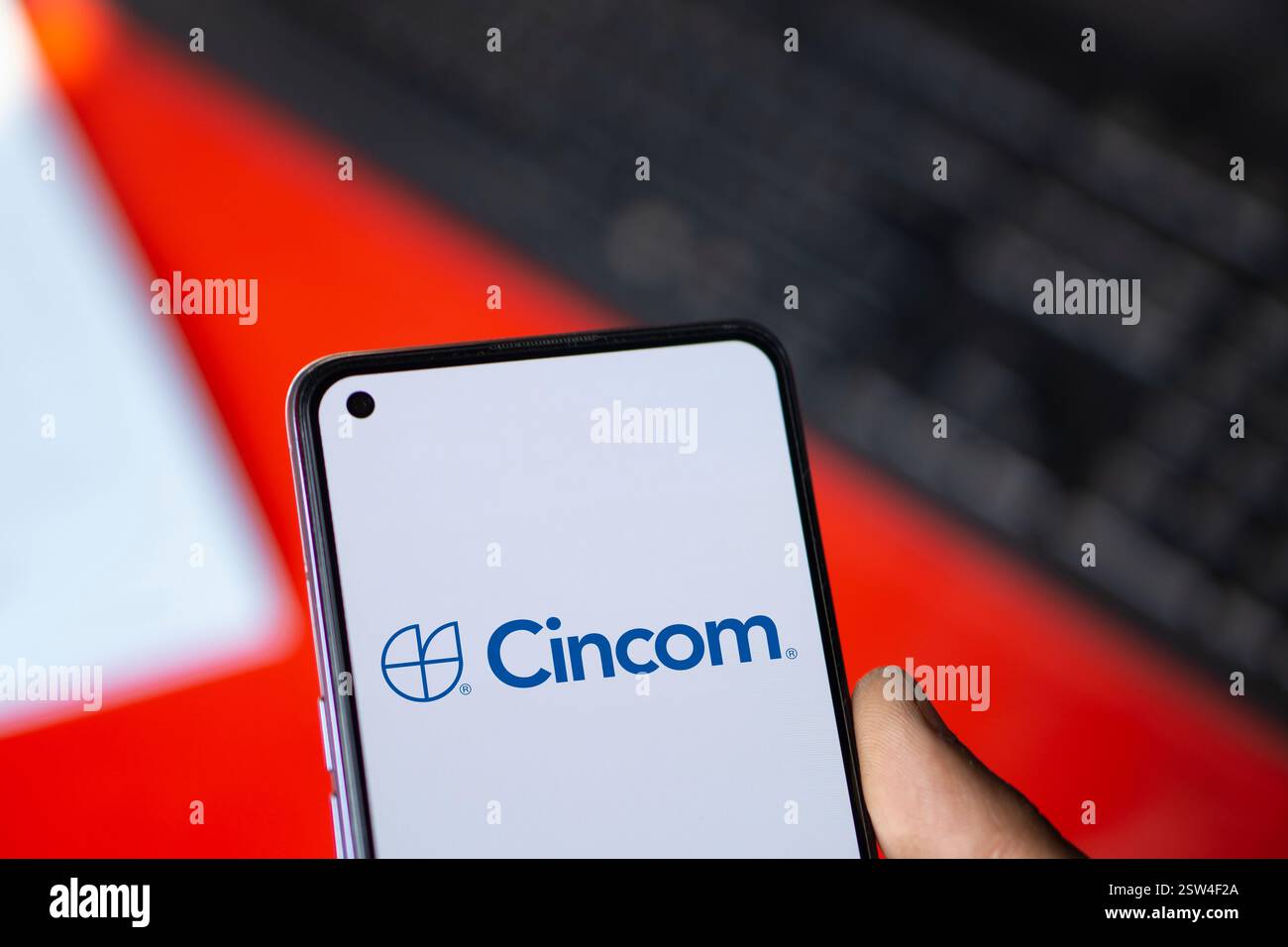 Dhaka, Bangladesh- 23 Sep 2024: Cicnom Systems logo is displayed on ...