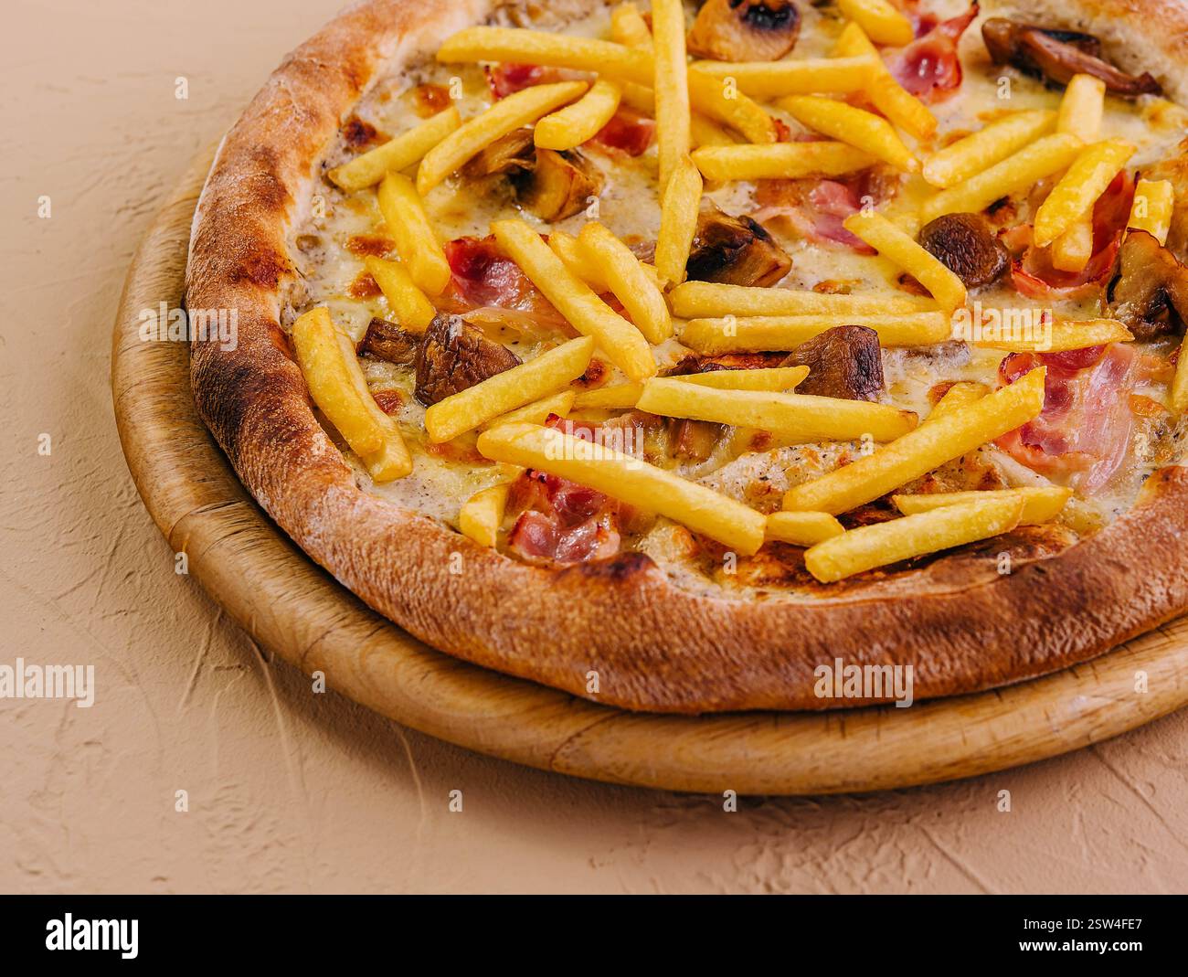 Pizza fries party hi-res stock photography and images - Alamy