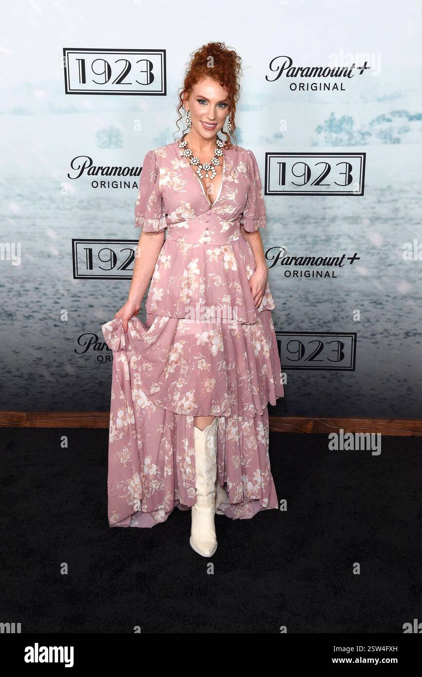 Grace McClung bei der Premiere der 2. Staffel der Paramount Serie 1923 ...