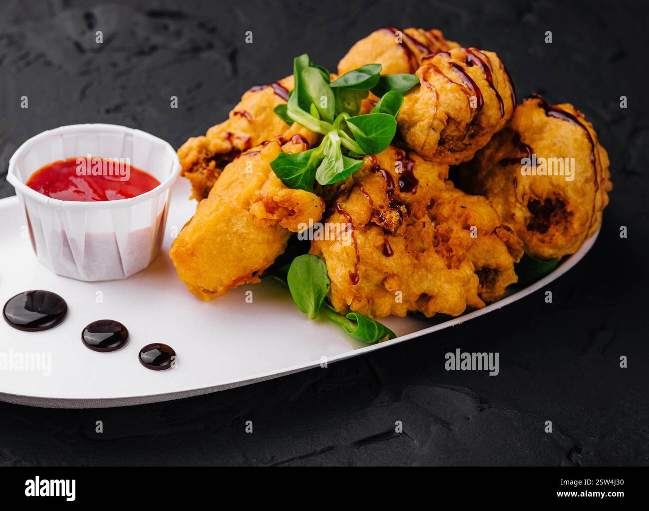 Fried battered fish english hi-res stock photography and images - Alamy