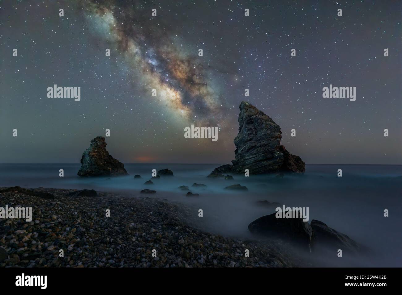 Milky way, night photography Stock Photo - Alamy