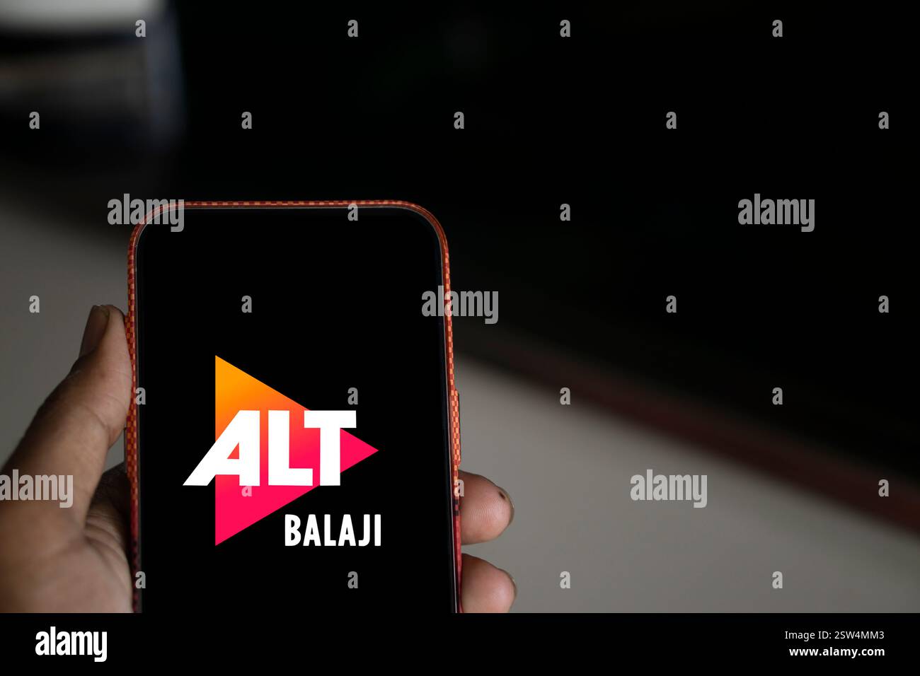 Dhaka, Bangladesh- 24 Sep 2024: ALTT Balaji logo is displayed on ...