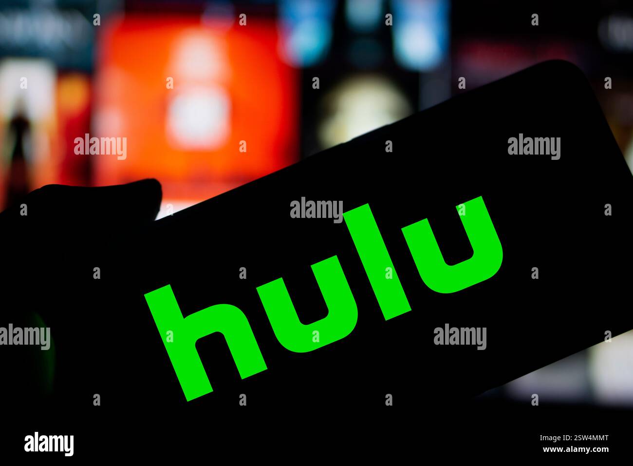 Dhaka, Bangladesh- 24 Sep 2024: Hulu logo is displayed on smartphone Stock Photo - Alamy