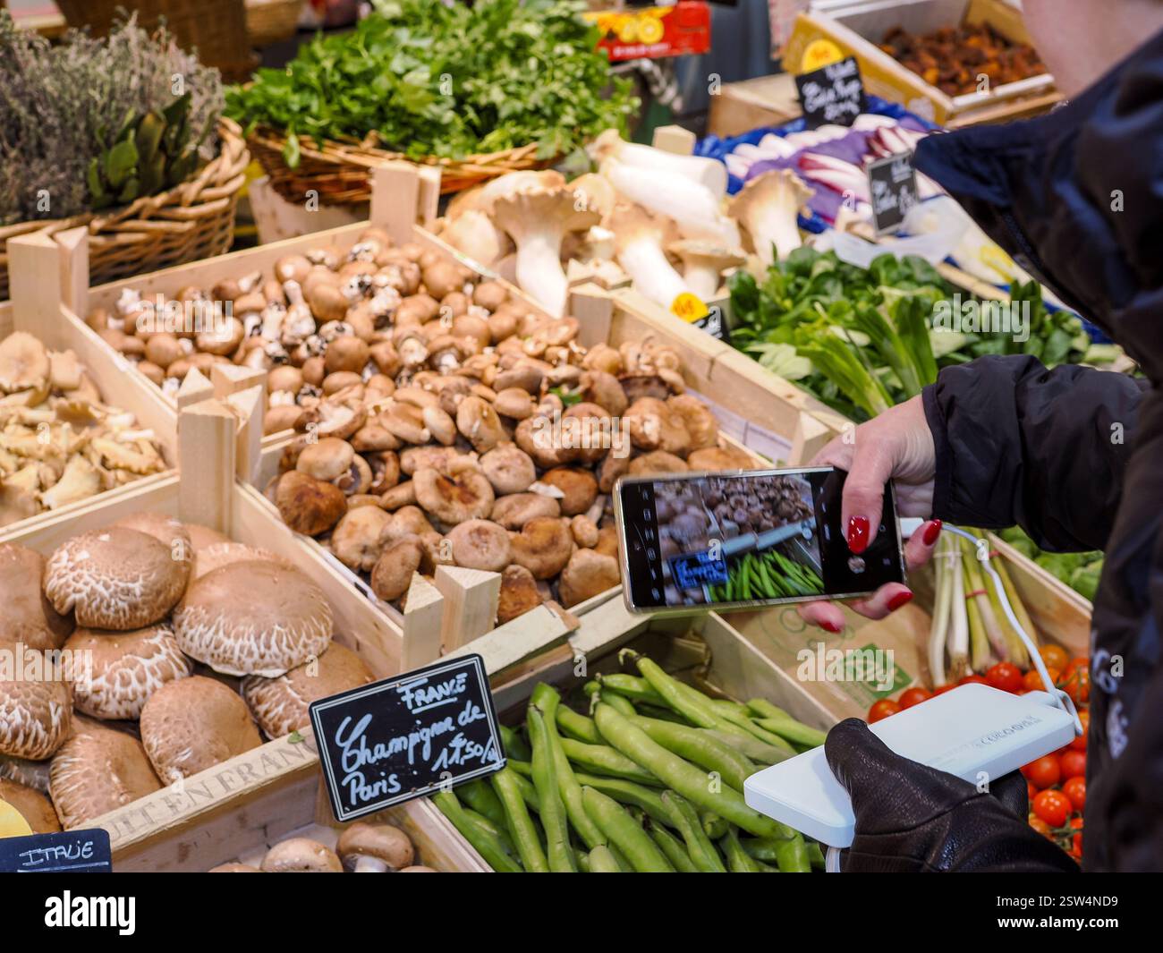 Out and about in Paris shooting a food themed reportage with the Om ...