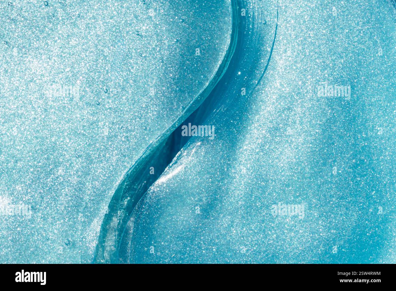 Shiny blue under eye patches as background, closeup. Cosmetic product ...