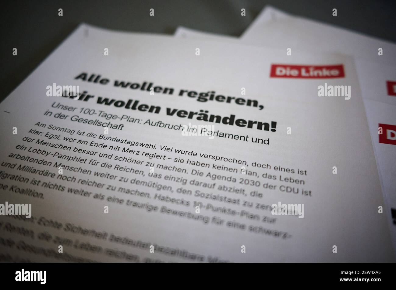 Berlin, 100-Tage Programm Die Linke Das Arbeitsprogramm für die ersten ...
