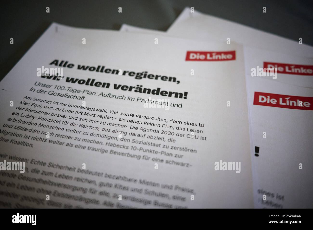 Berlin, 100-Tage Programm Die Linke Das Arbeitsprogramm für die ersten ...