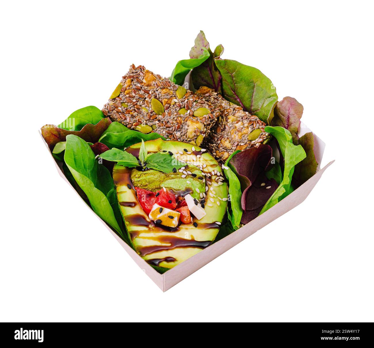 Greens and grains Cut Out Stock Images & Pictures - Alamy