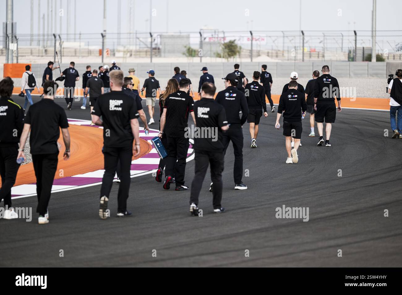 Lusail, Qatar, 20/02/2025, Lusail, Qatar, 20/02/2025, Trackwalk, track ...