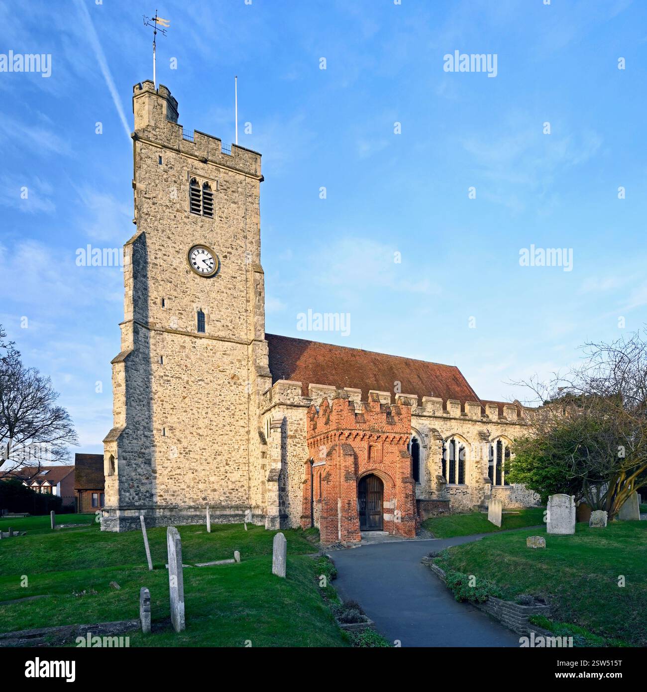 Holy Trinity church at Rayleigh, Essex, England. UK Stock Photo - Alamy