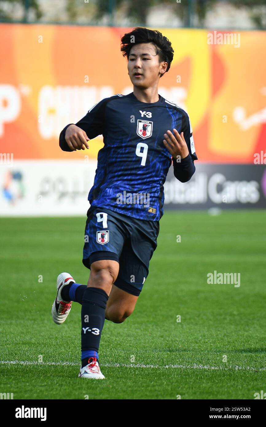 Shenzhen, China. 20 February, 2025. Soma Kanda #9 of Japan during the ...