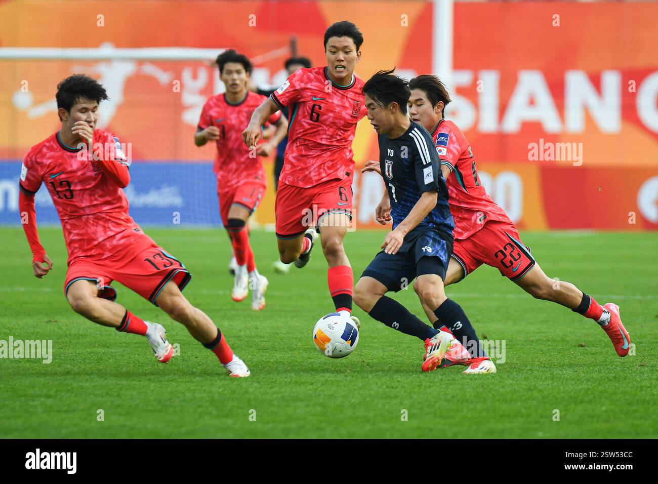 Shenzhen, China. 20 February, 2025. Ryunosuke Sato #7 of Japan during ...