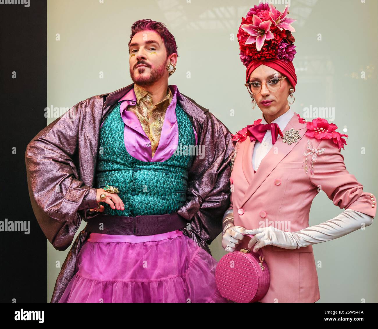 London, UK. 20th Feb, 2025. Organiser and fashion designer Florent ...