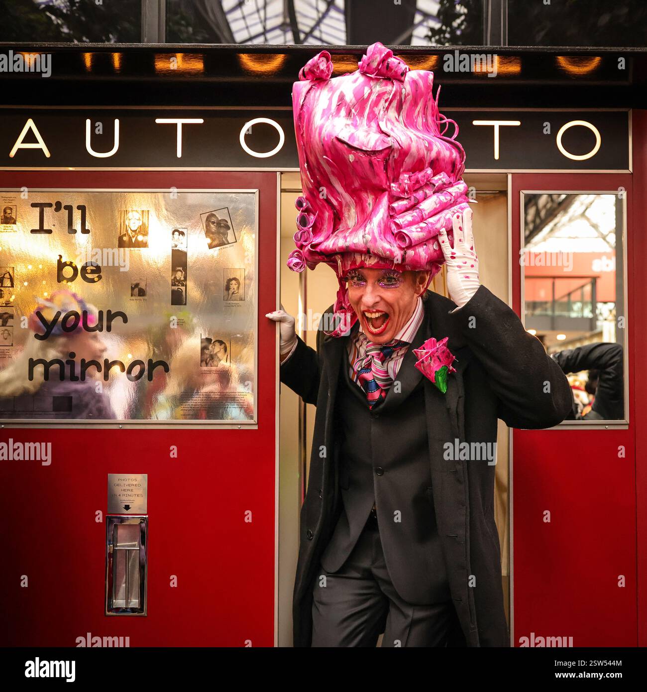 London, UK. 20th Feb, 2025. Participant William poses in his ...