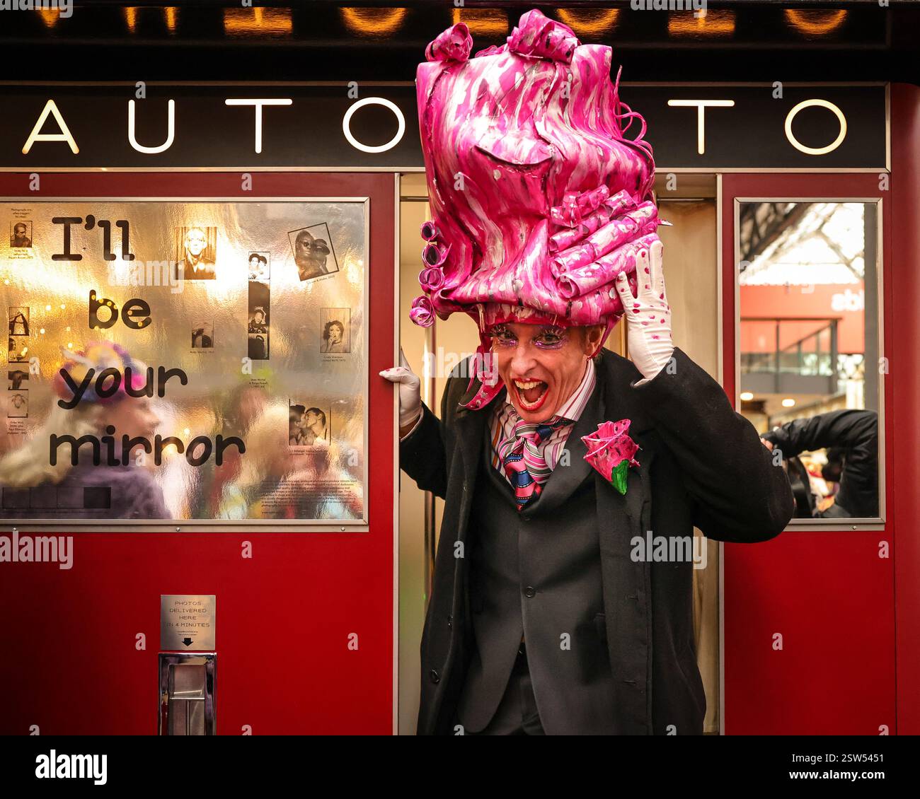London, UK. 20th Feb, 2025. Participant William poses in his ...