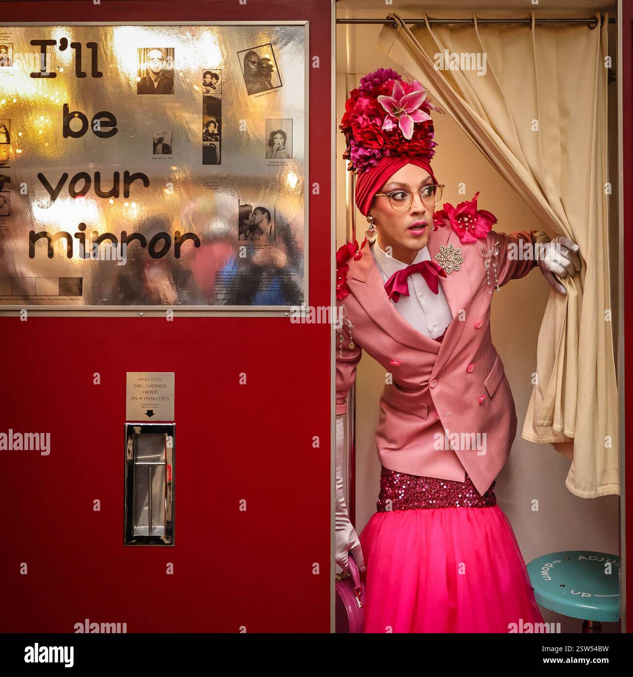 London, UK. 20th Feb 2025. Organiser and fashion designer Florent ...