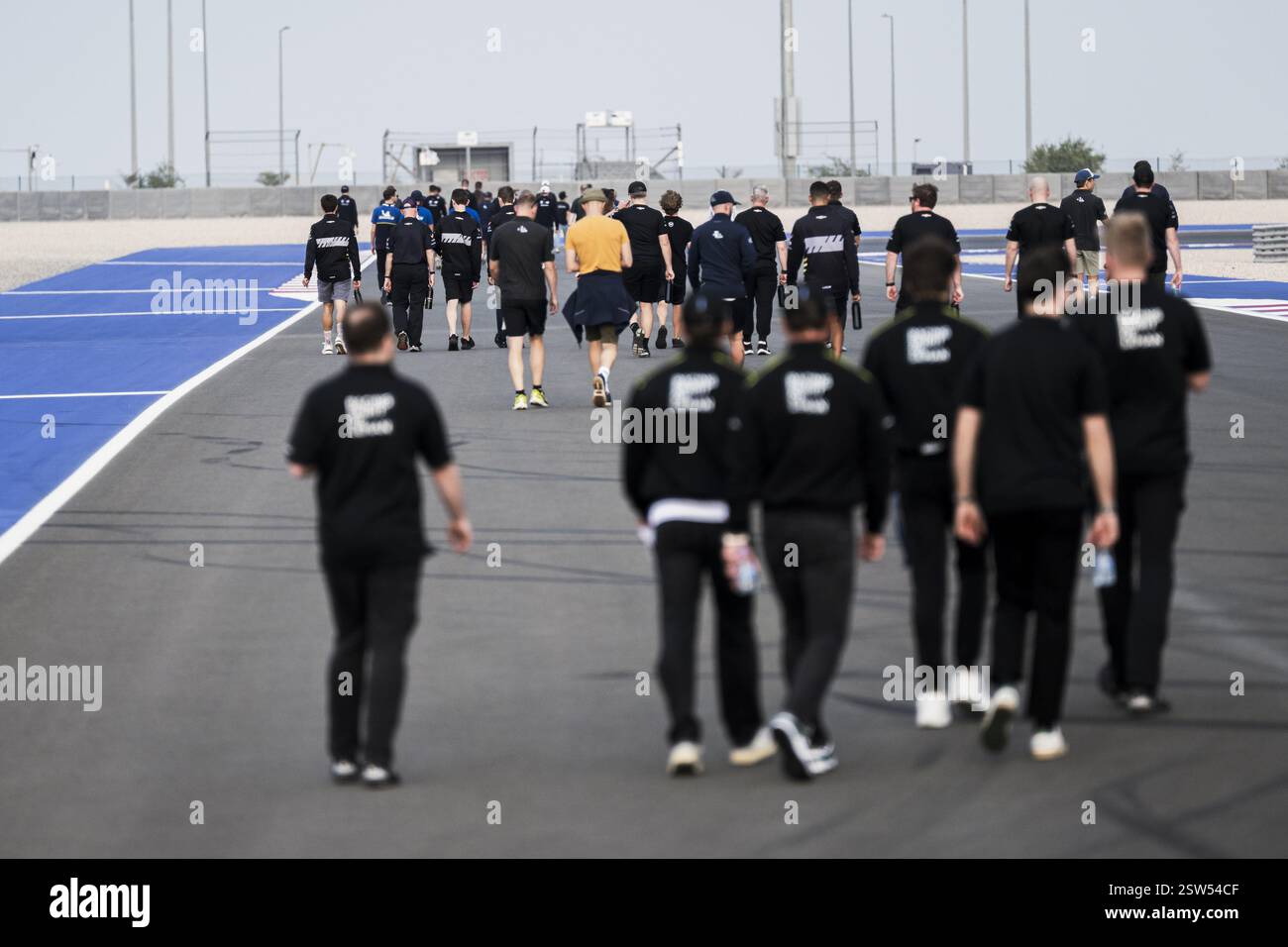 Lusail, Qatar, 20/02/2025, Lusail, Qatar, 20/02/2025, Trackwalk, track ...