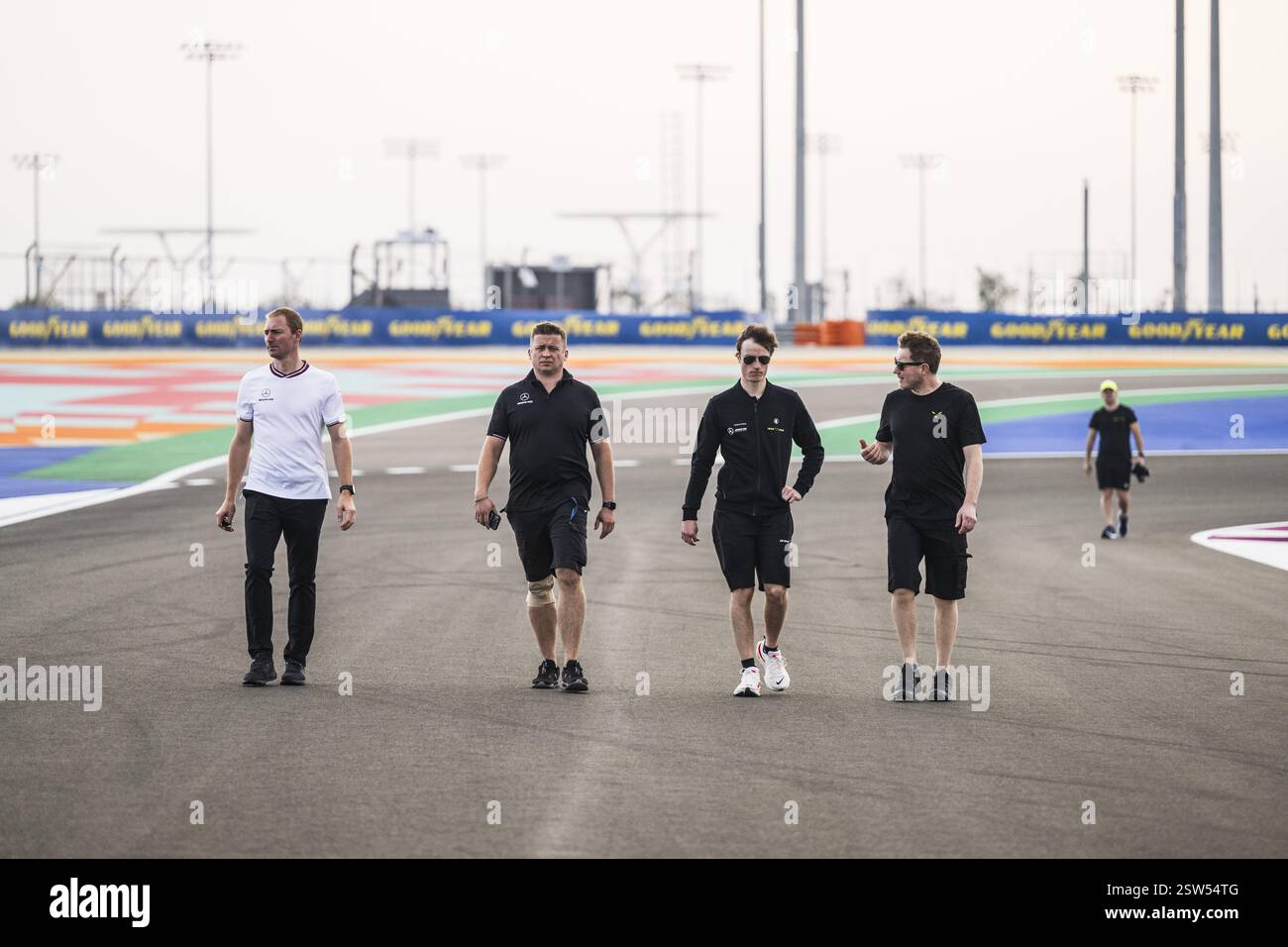 Lusail, Qatar, 20/02/2025, Trackwalk, track, piste, during the Prologue ...