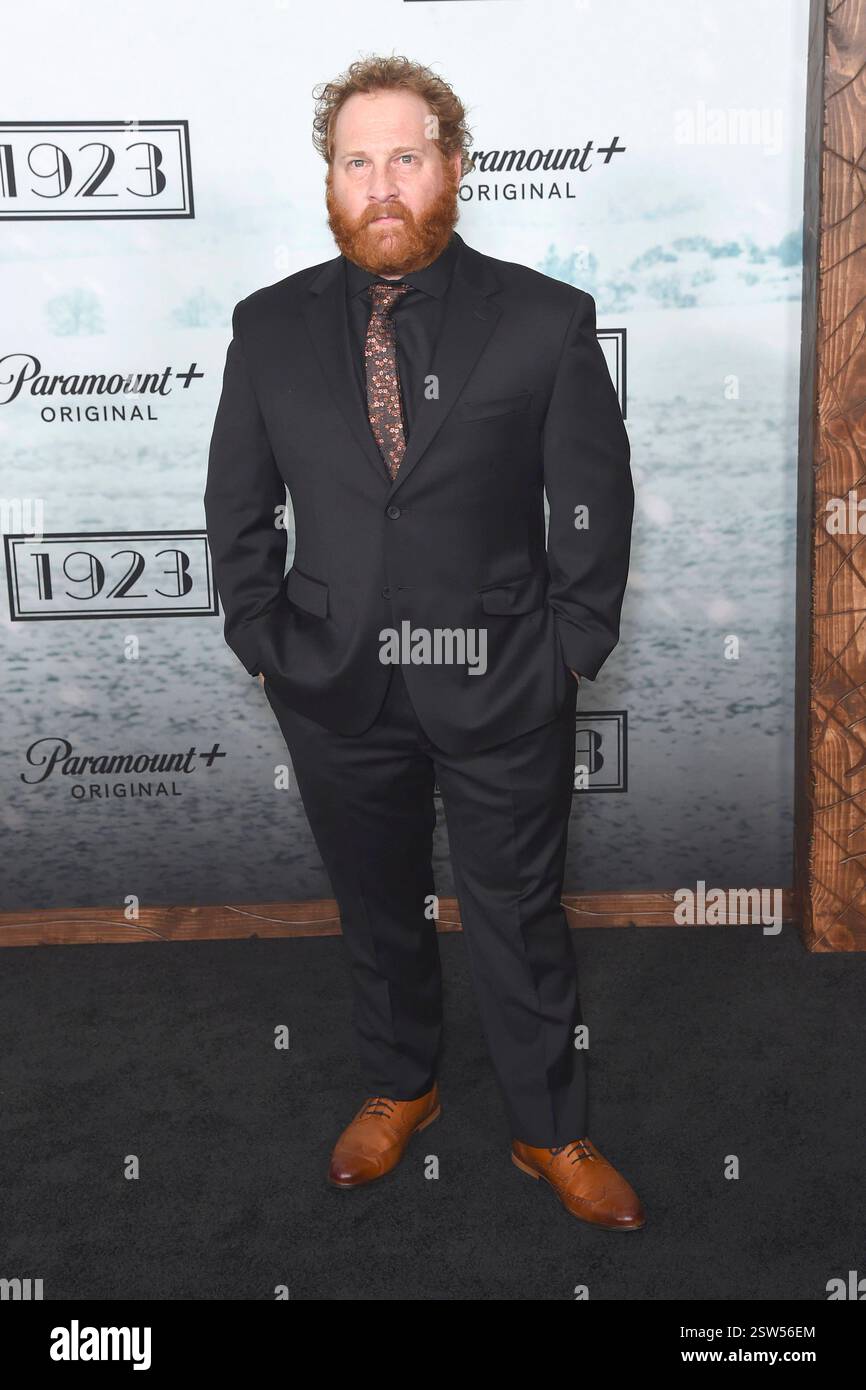 Brian Konowal bei der Premiere der 2. Staffel der Paramount Serie 1923 ...