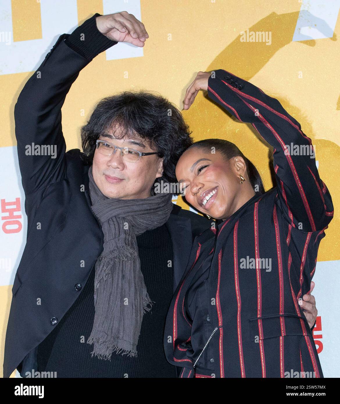 20 Feb 2025 – Seoul, South Korea: (L to R) director Bong Joon-ho ...