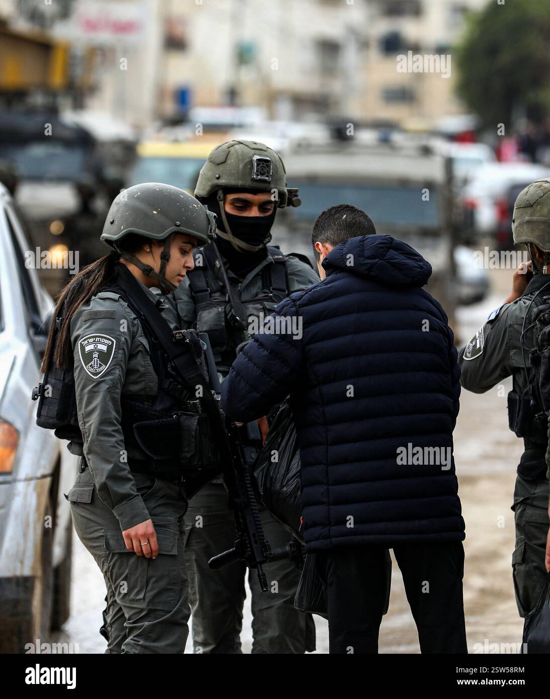 February 19, 2025: Jenin, West Bank, Palestine. 19 February 2025. The ...