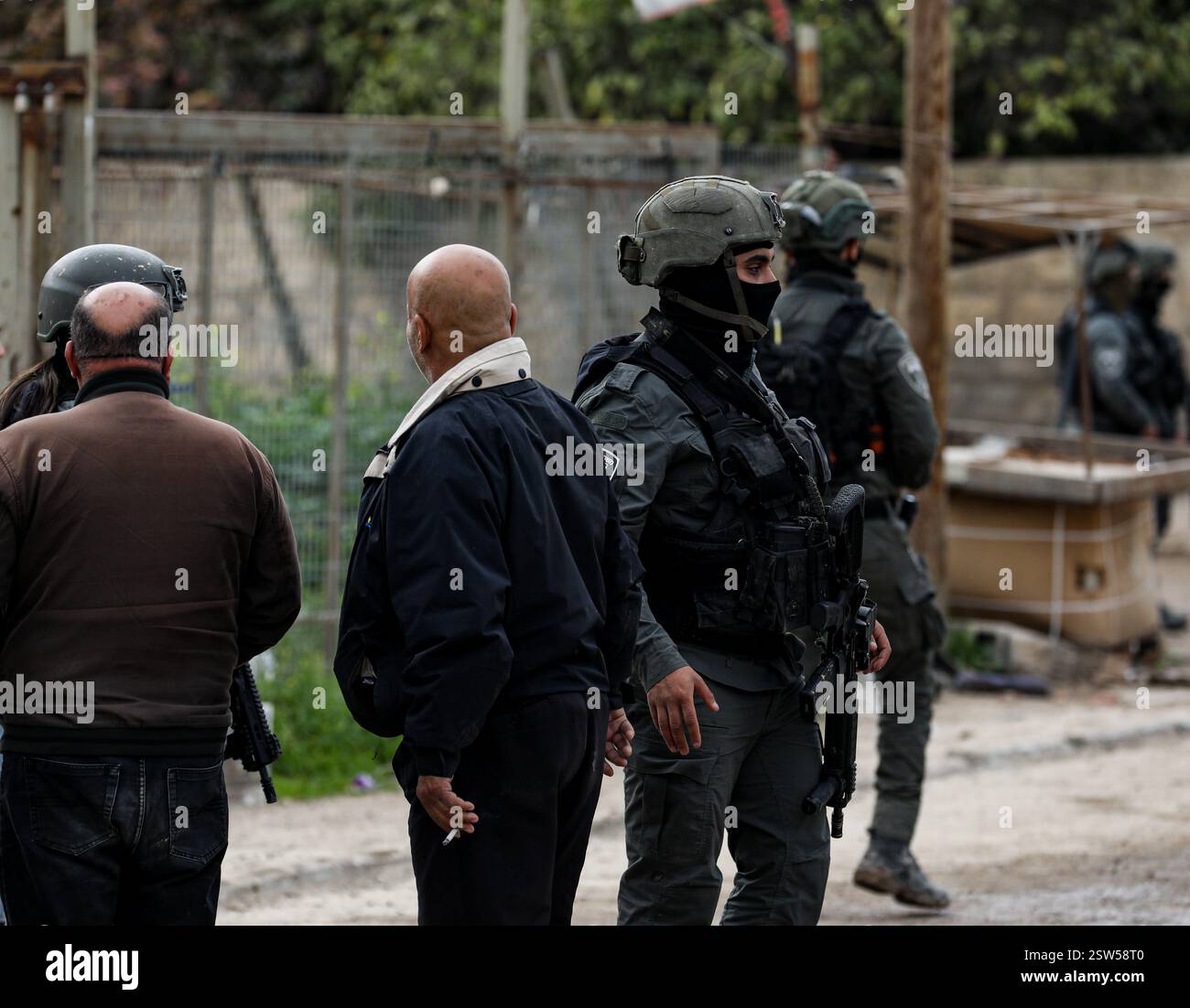 February 19, 2025: Jenin, West Bank, Palestine. 19 February 2025. The ...