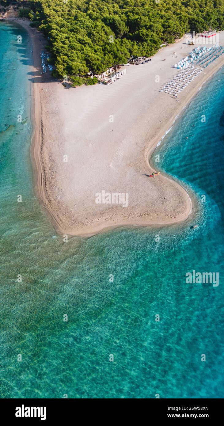 Discover the tranquil beauty of Brac Island pristine beach under the ...