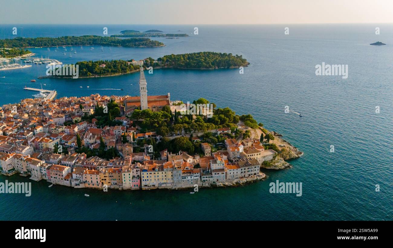 Aerial view charming medieval town hi-res stock photography and images ...