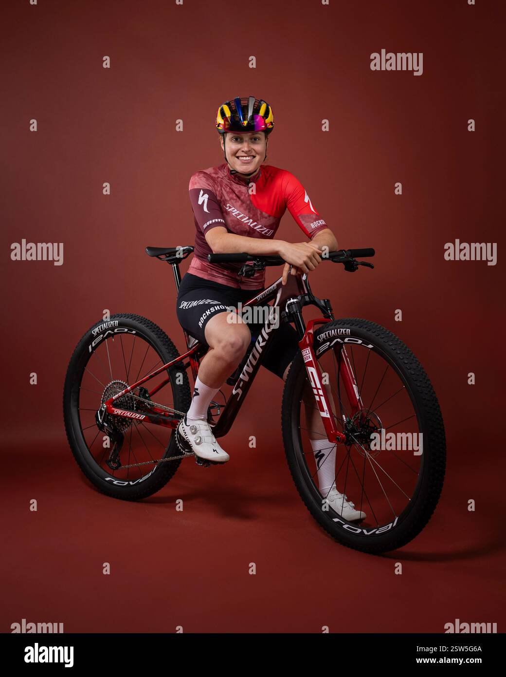 Austrian cyclist Laura Stigger of UCI Mountain Bike Team Specialized ...