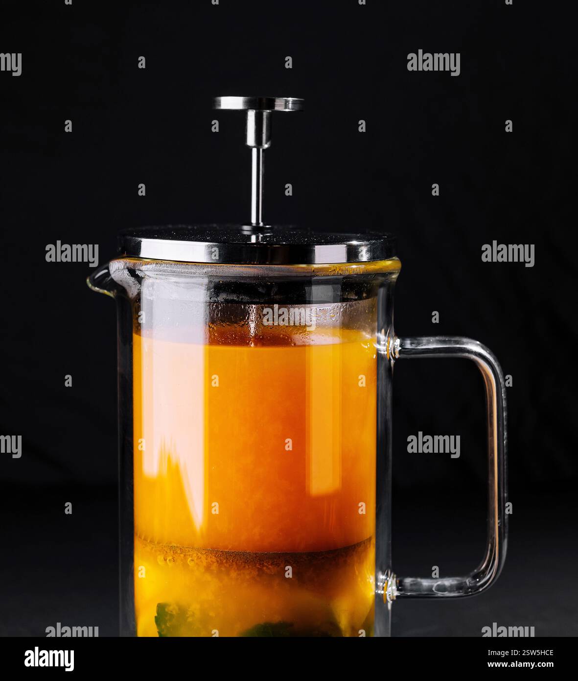 Glass french press hi-res stock photography and images - Alamy