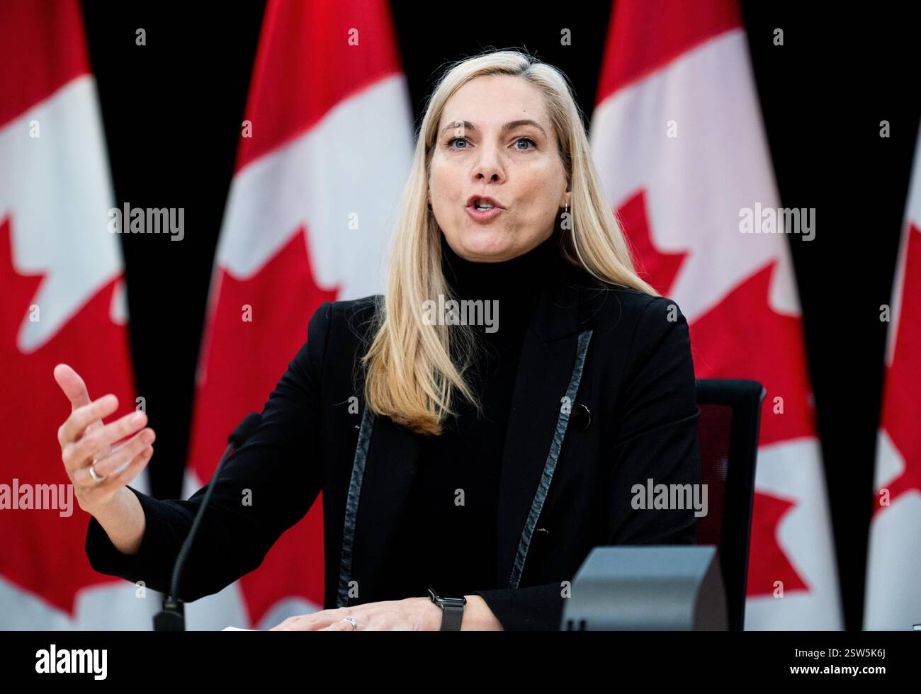 Ottawa, Canada. 20th Feb, 2025. Minister of Canadian Heritage Pascale ...