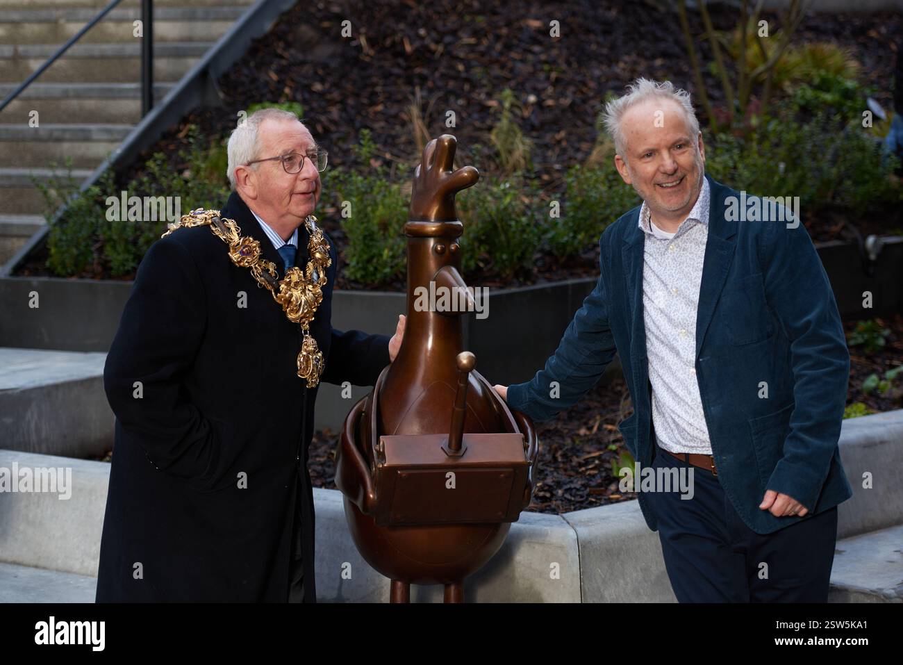 Preston, Lancashire, UK. 20th February, 2025. Hundreds of people turn ...