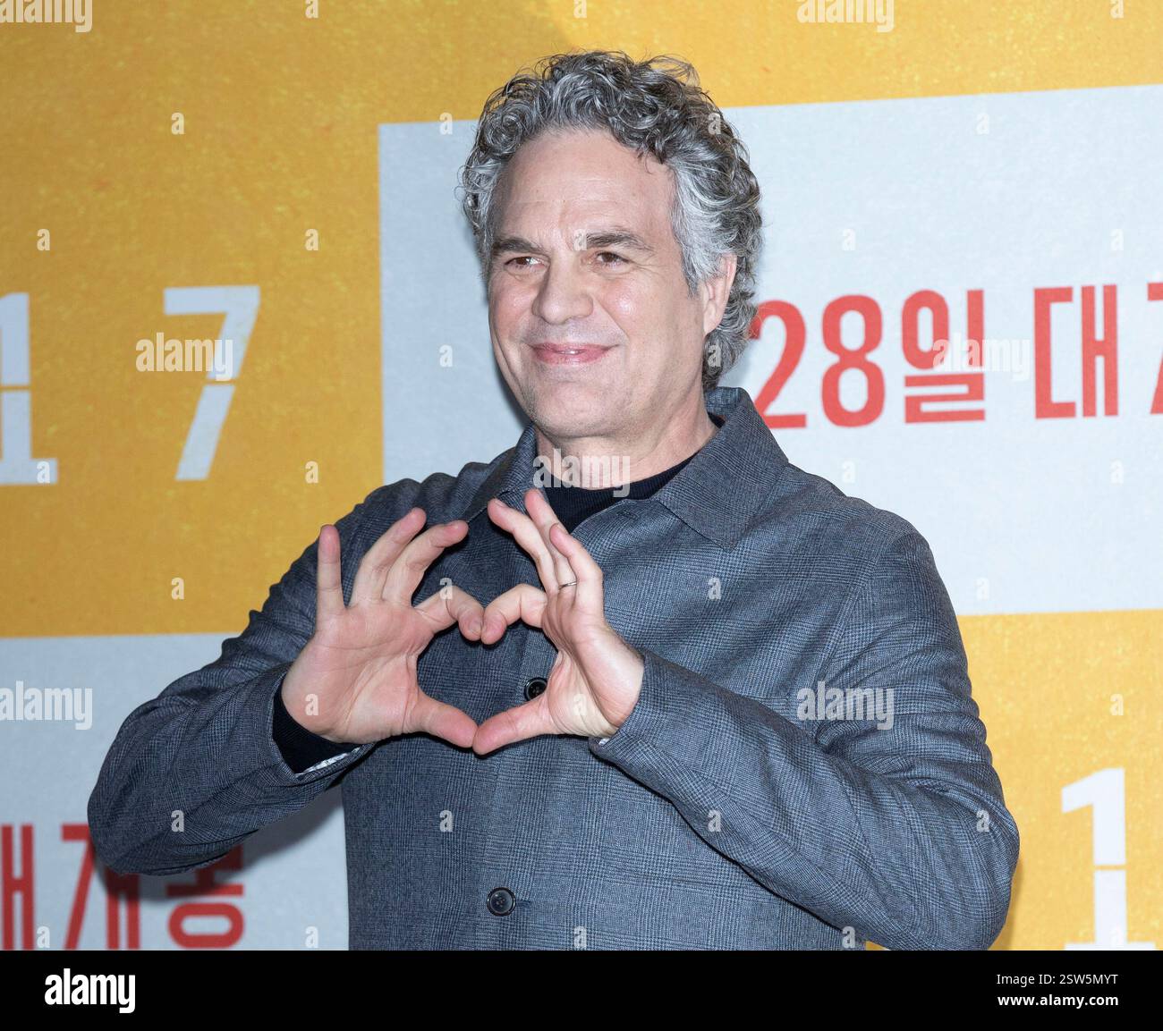 Seoul, South Korea. 20th Feb, 2025. Actor Mark Ruffalo, attends a ...