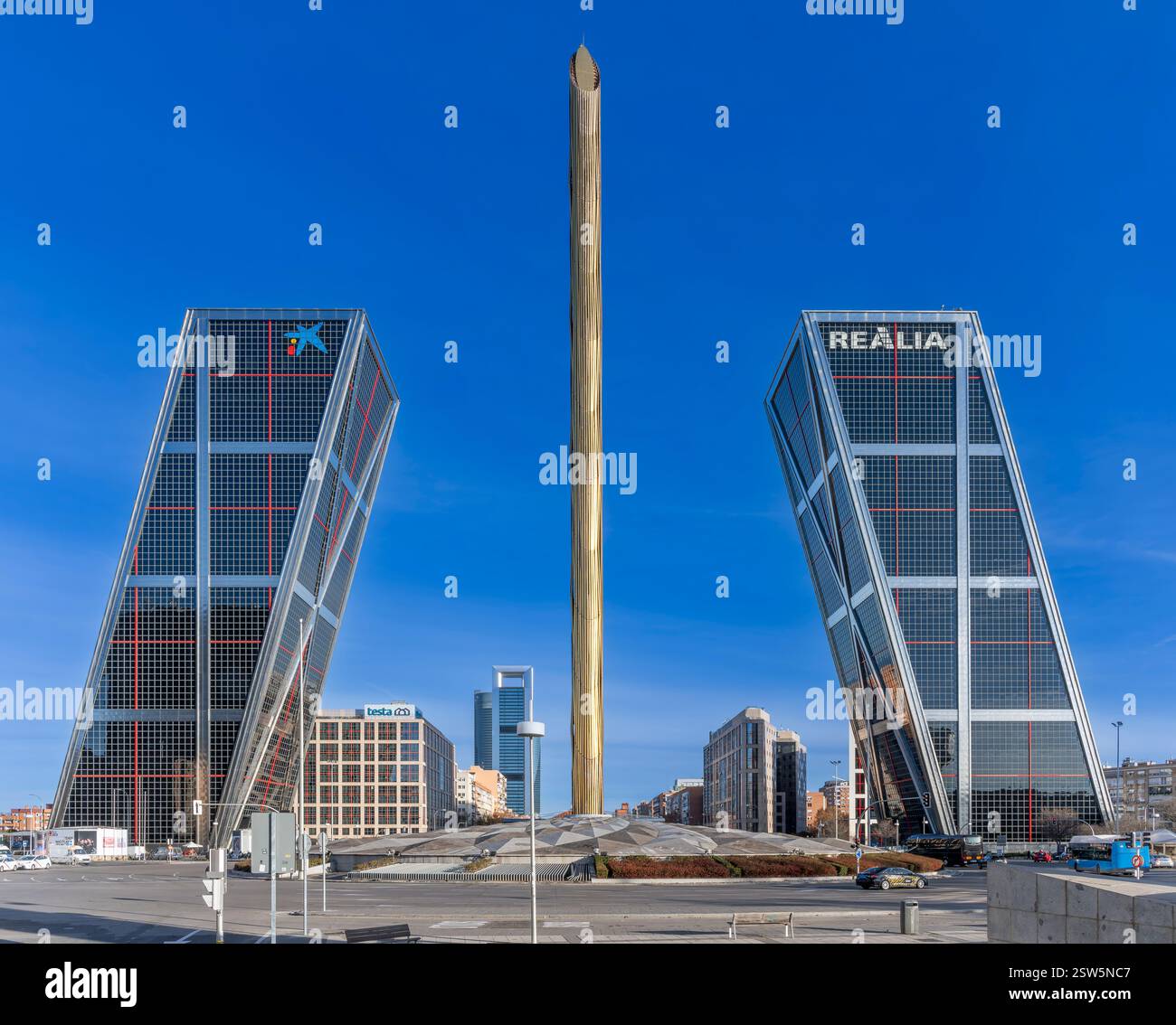 Calatravas obelisk hi-res stock photography and images - Alamy