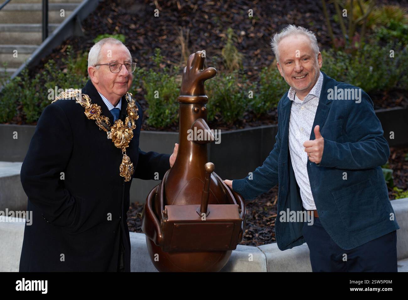 Preston, Lancashire, UK. 20th February, 2025. Hundreds of people turn ...