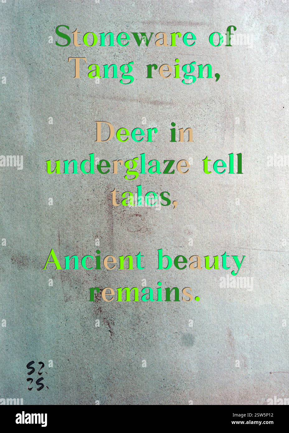 Stoneware of Tang reign, Deer in underglaze tell tales, Ancient beauty ...