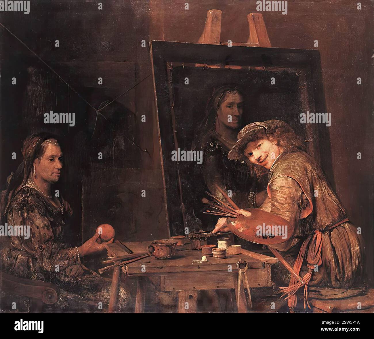 GELDER, Aert de (b. 1645, Dordrecht, d. 1727, Dordrecht) Self-Portrait ...