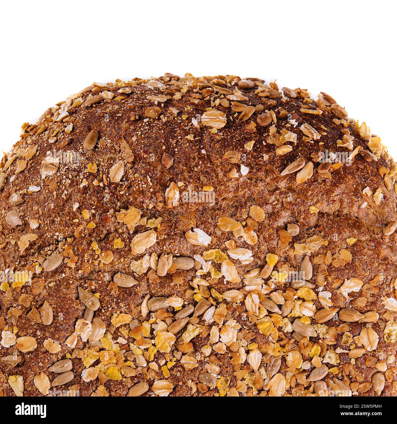 Loaf of fresh baked multigrain bread Stock Photo - Alamy