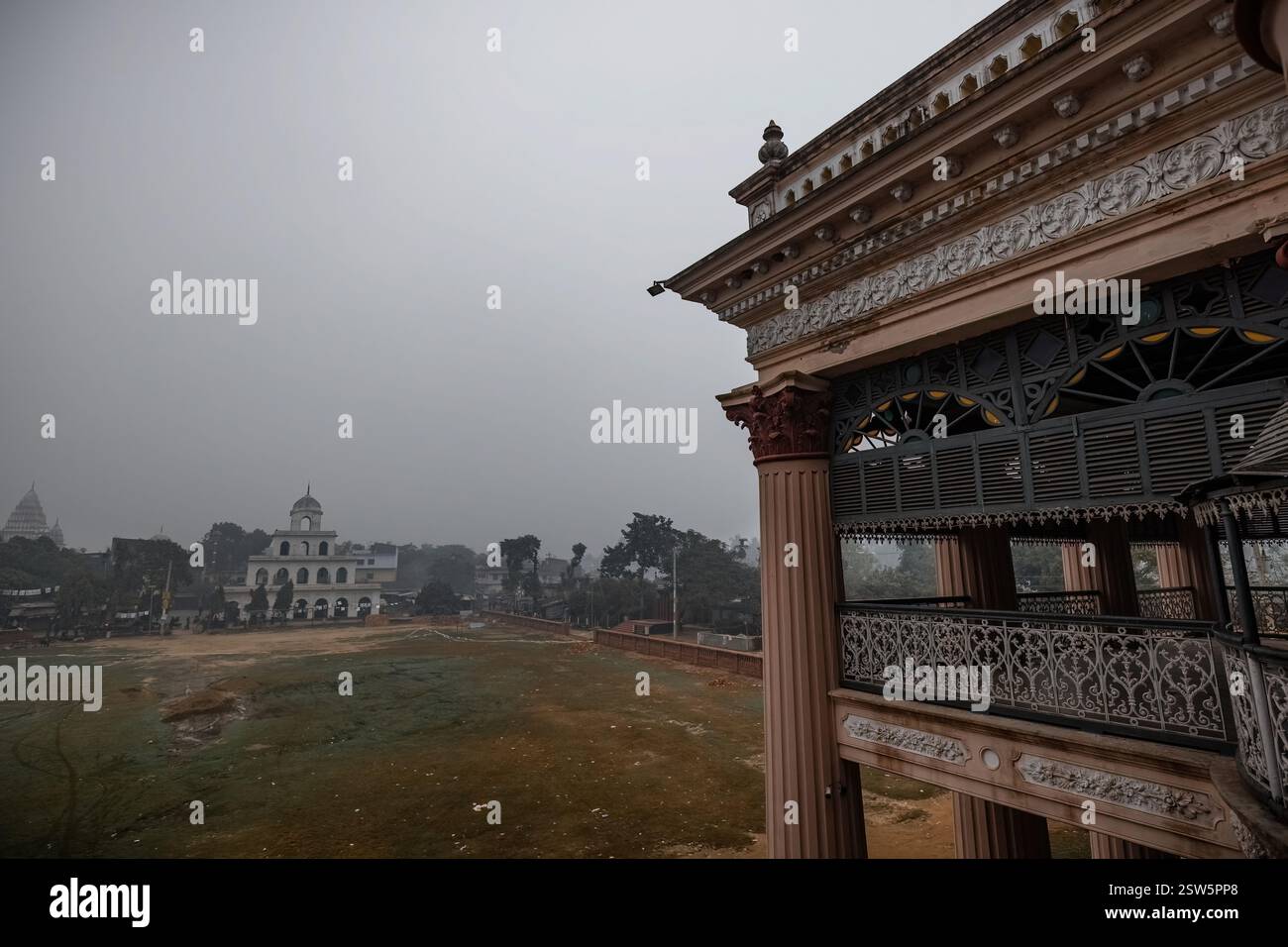 Details of Puthia Rajbari Palace in Puthia of Bangladesh Stock Photo ...