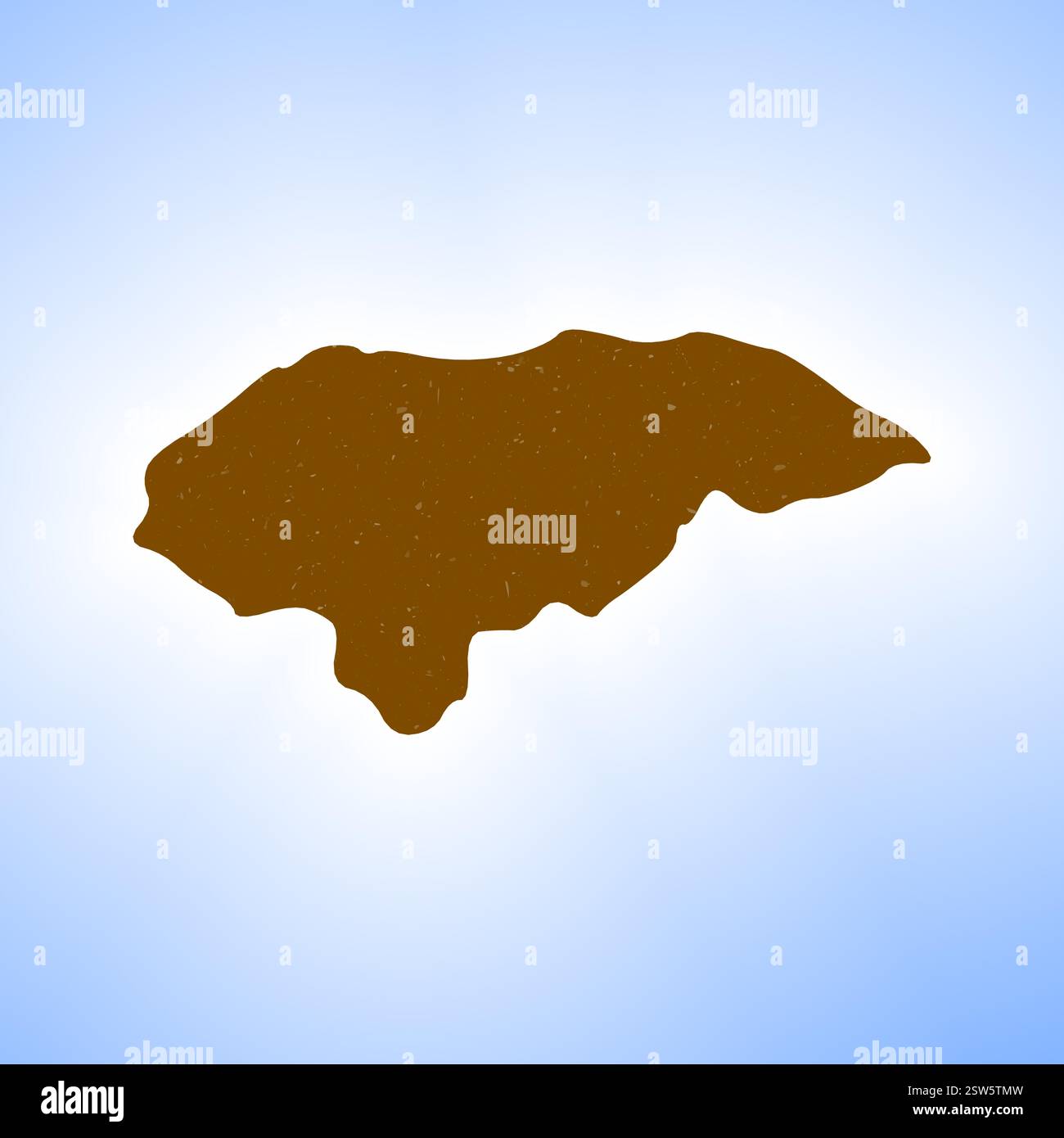 Honduras shape on gradient background. Country map with scratch texture ...