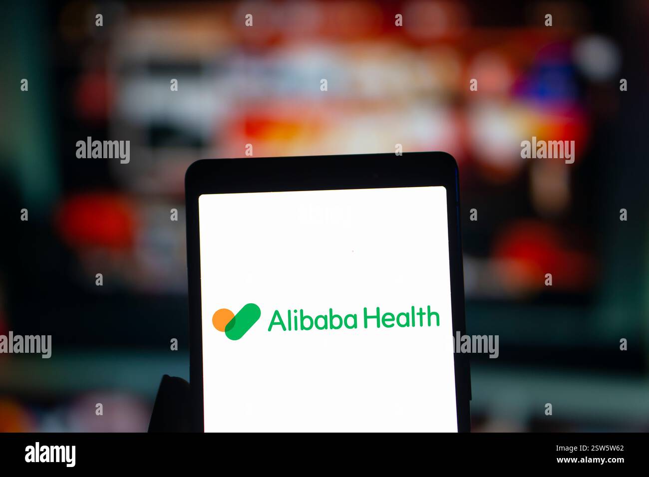 Dhaka, Bangladesh- 02 Oct 2024: Alibaba Health logo is displayed on smartphone Stock Photo - Alamy