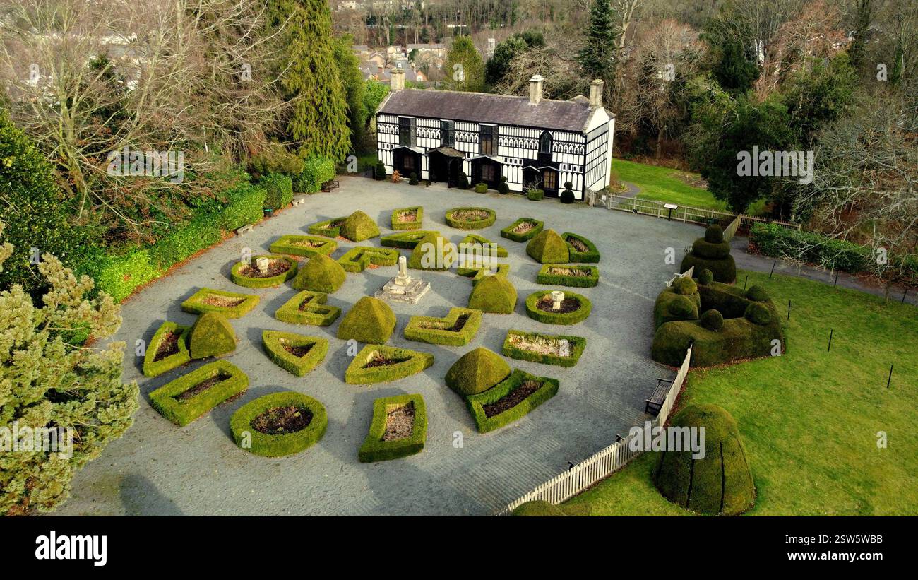 Plas Newydd House and Gardens, Llangollen, Wales Stock Photo - Alamy