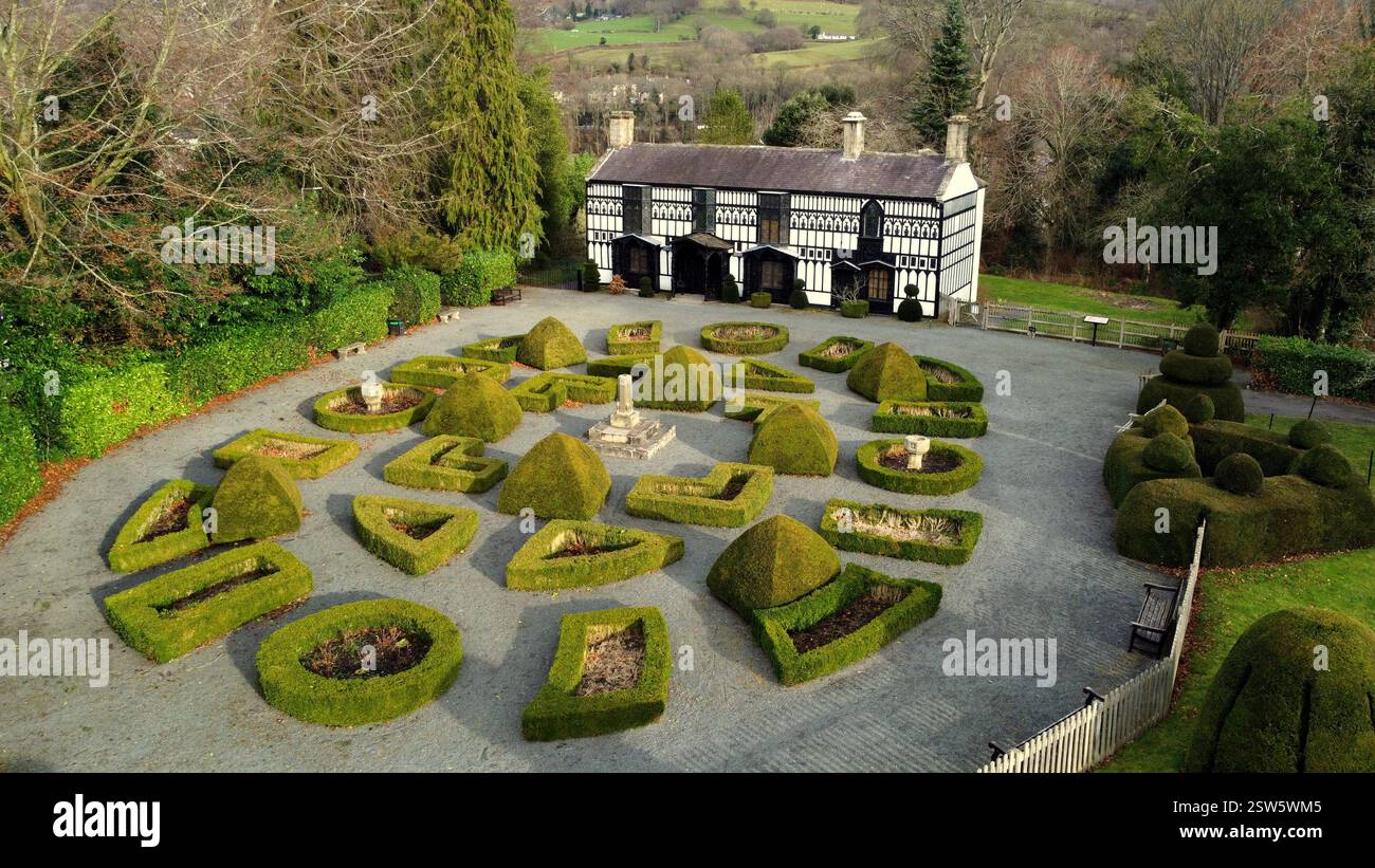 Plas Newydd House and Gardens, Llangollen, Wales Stock Photo - Alamy