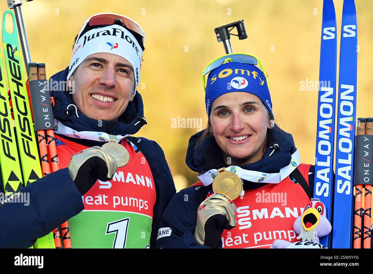 Lenzerheide, Switzerland. 20th Feb, 2025. Biathlon: World Championships ...