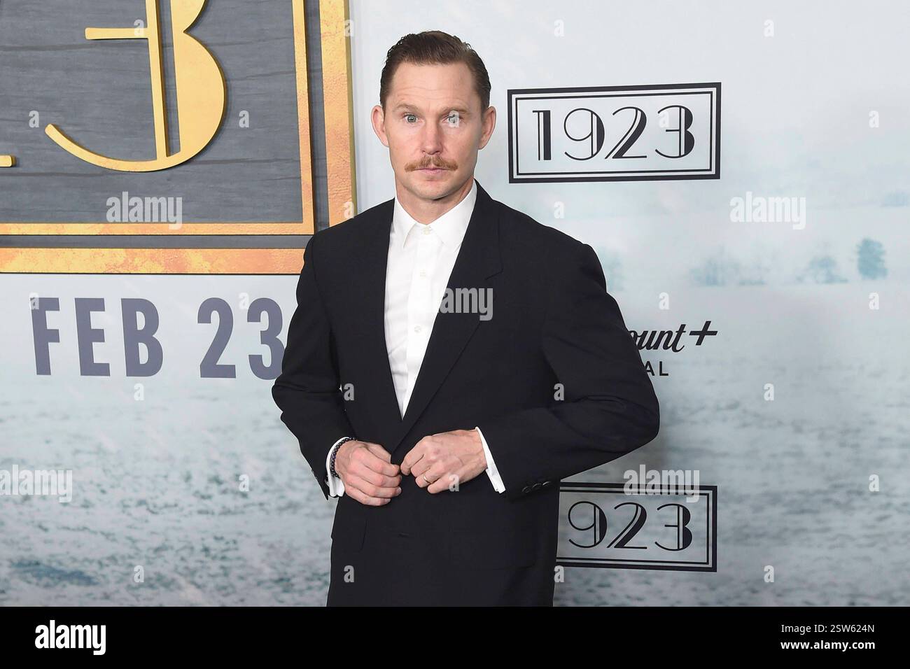 Brian Geraghty bei der Premiere der 2. Staffel der Paramount Serie 1923 ...