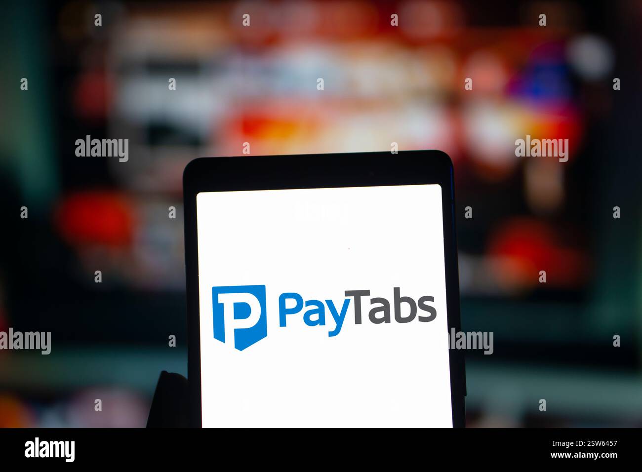 Dhaka, Bangladesh- 29 Sep 2024: PayTabs logo is displayed on smartphone Stock Photo - Alamy