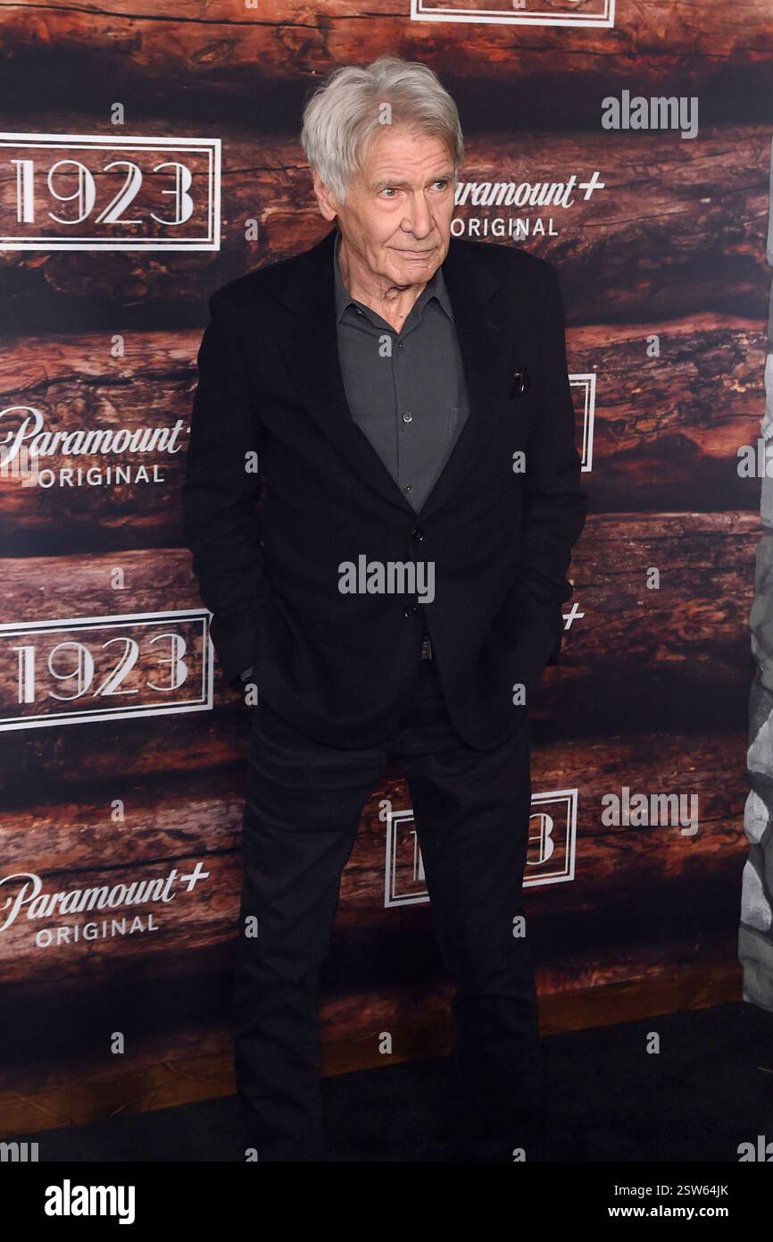 Harrison Ford bei der Premiere der 2. Staffel der Paramount Serie 1923 ...