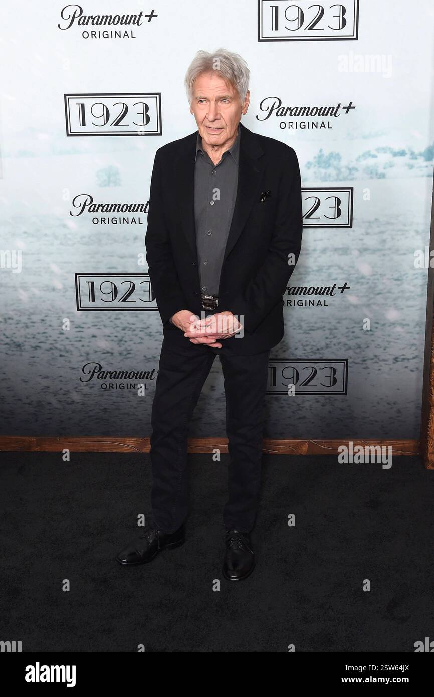 Harrison Ford bei der Premiere der 2. Staffel der Paramount Serie 1923 ...